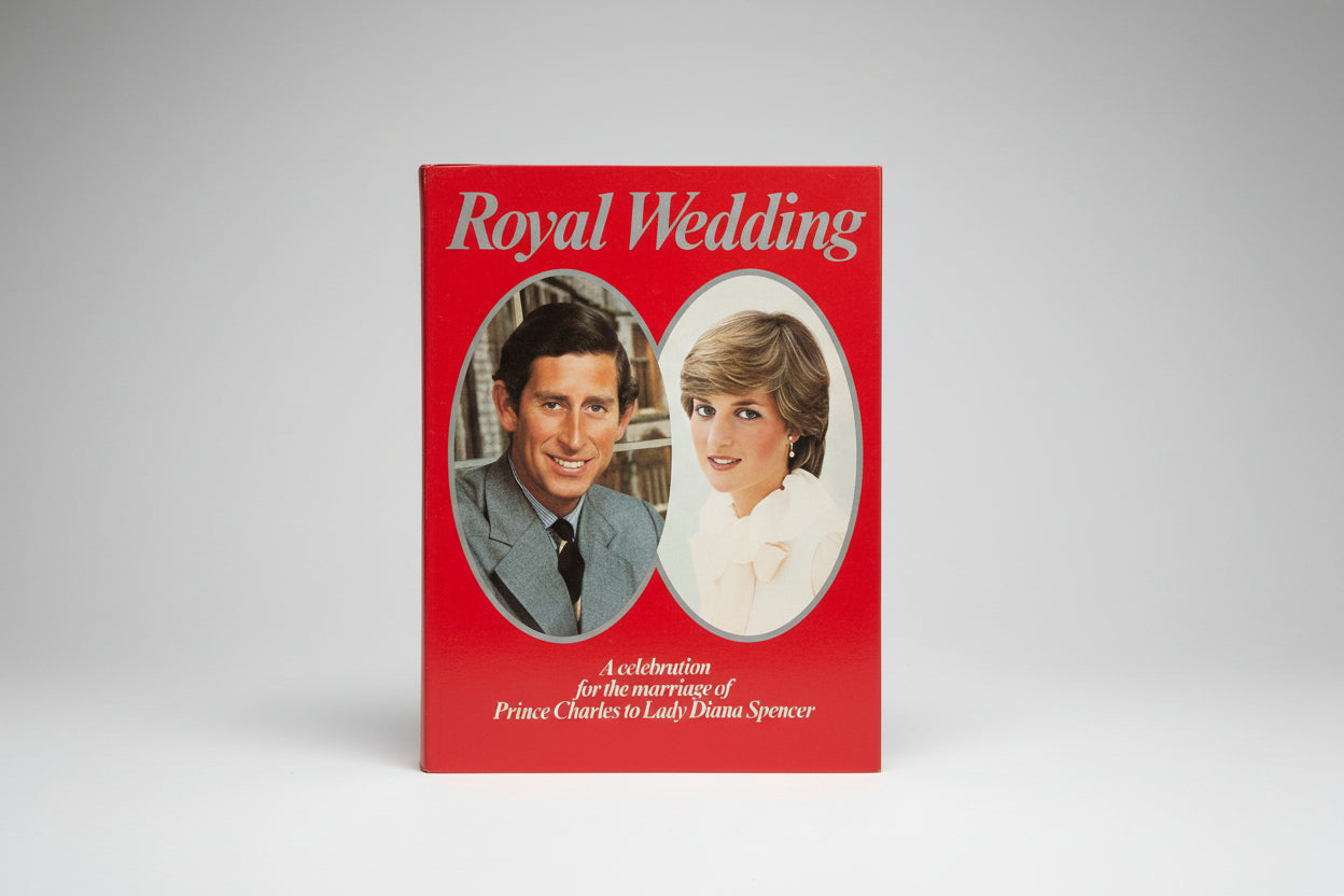 Royal Wedding Charles Diana 1981 Commemorative Book – Hospices of Hope